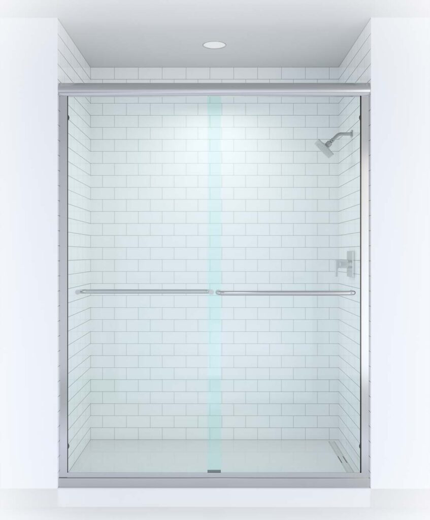 Full Height Bypass Sliding Door | Splendor Glass