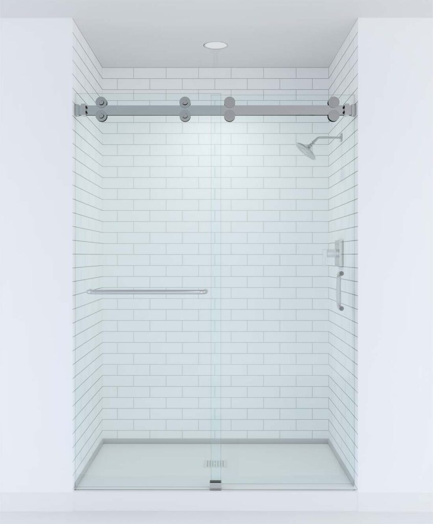 Gemini Heavy Dual Bypass Sliding Doors | Splendor Glass