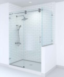 Galileo Heavy Stationary Panel with Bypass Sliding Door and Return ...