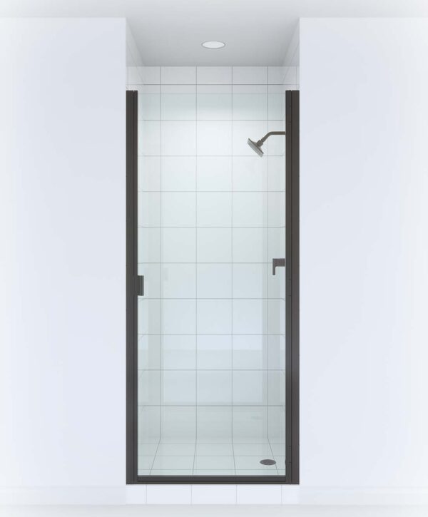 Semi-Frameless Single Swing Door | Splendor Glass