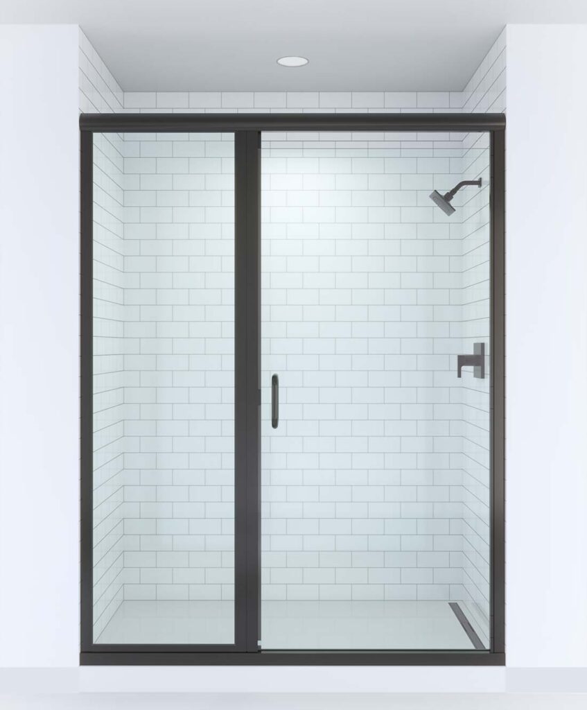 Swing Door with Inline Panel | Splendor Glass