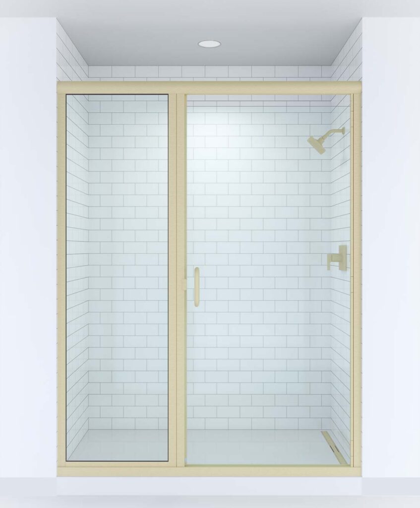 Swing Door with Inline Panel | Splendor Glass