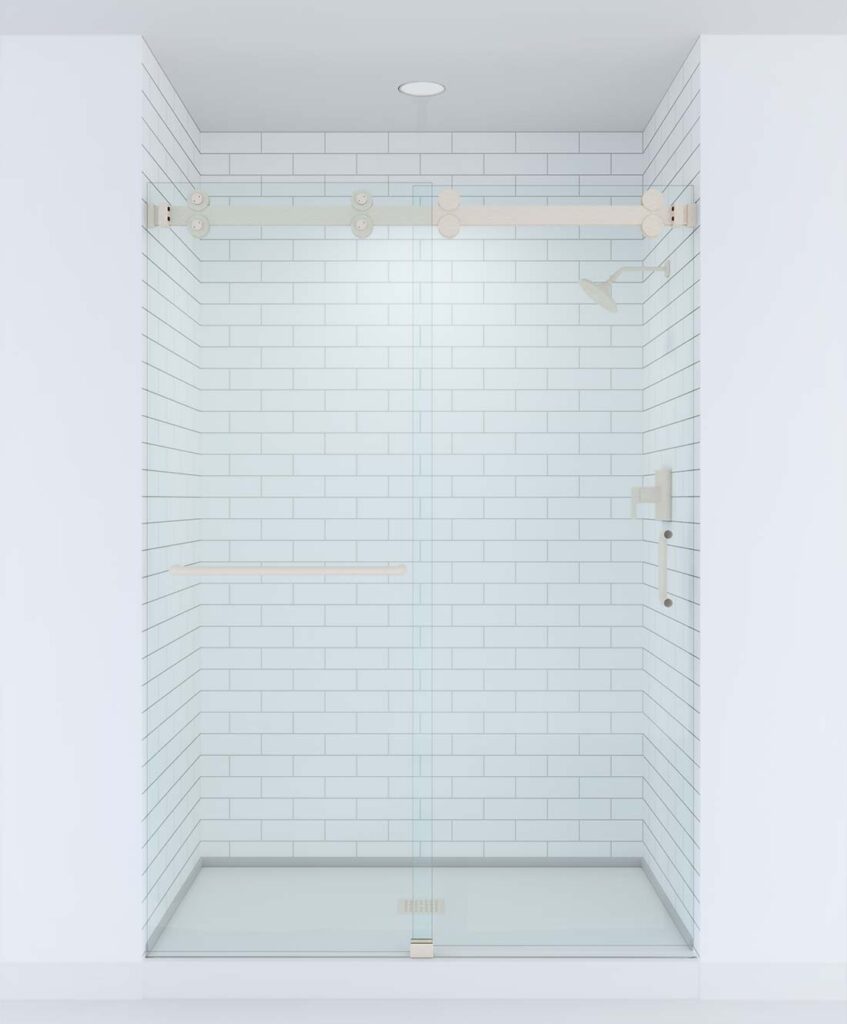 Gemini Heavy Dual Bypass Sliding Doors | Splendor Glass