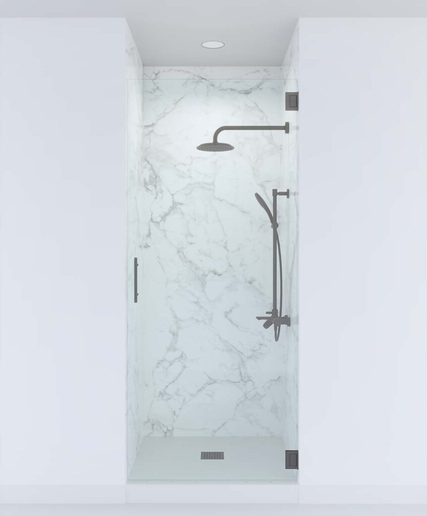 Heavy Glass Single Swing Door | Splendor Glass