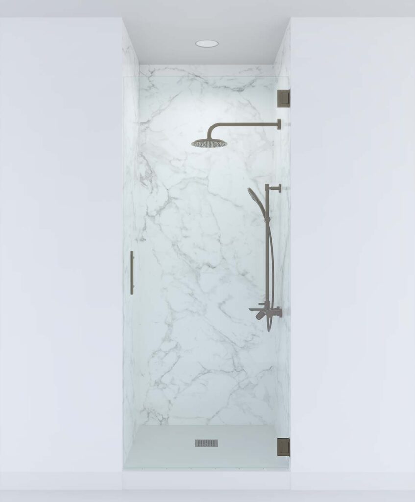 Heavy Glass Single Swing Door | Splendor Glass