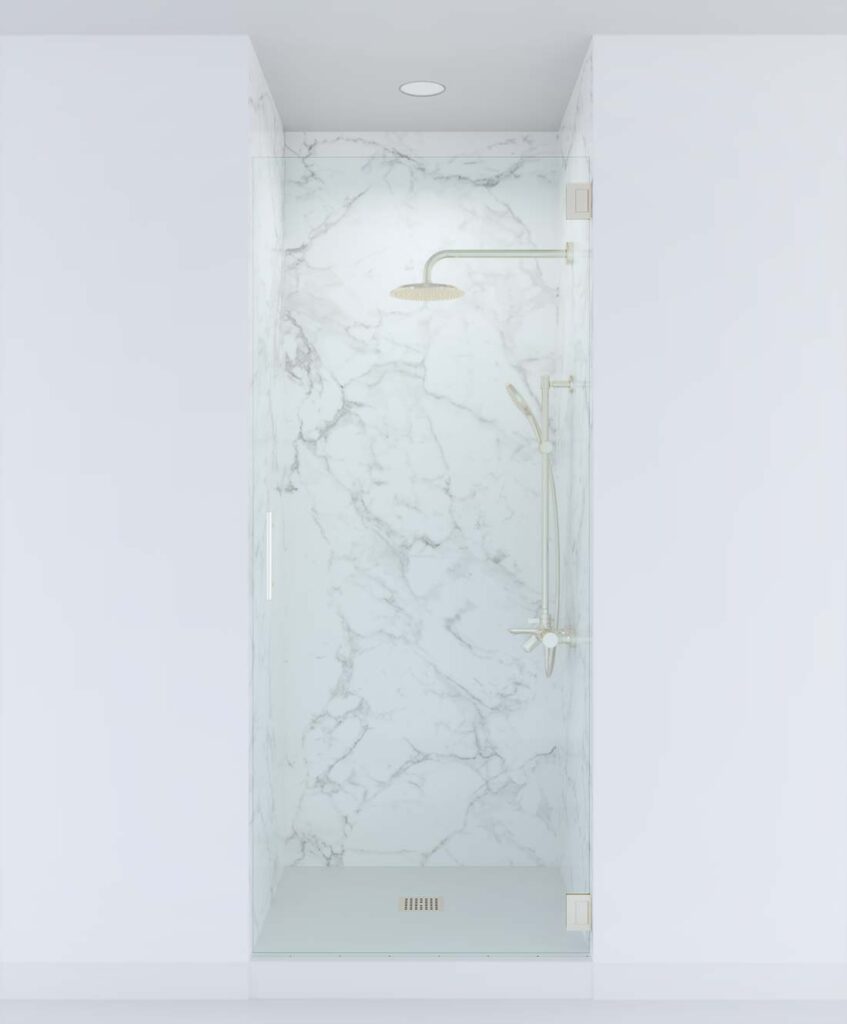 Heavy Glass Single Swing Door | Splendor Glass