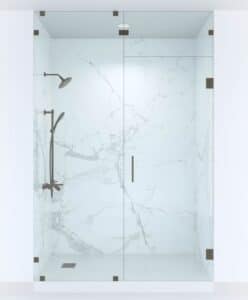 Heavy Glass Single Door with Inline Panel and Operable Transom ...