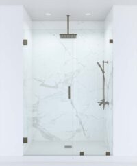Heavy Glass Single Swing Door with Clips | Splendor Glass